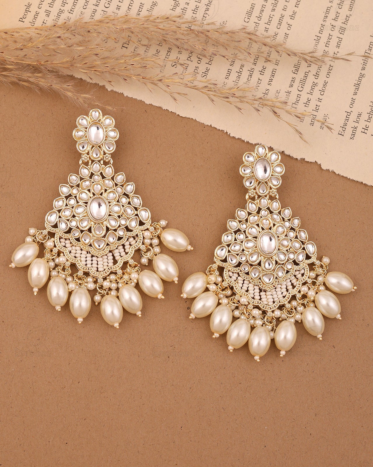 Kangna Kundan Danglers-M – Krishaz